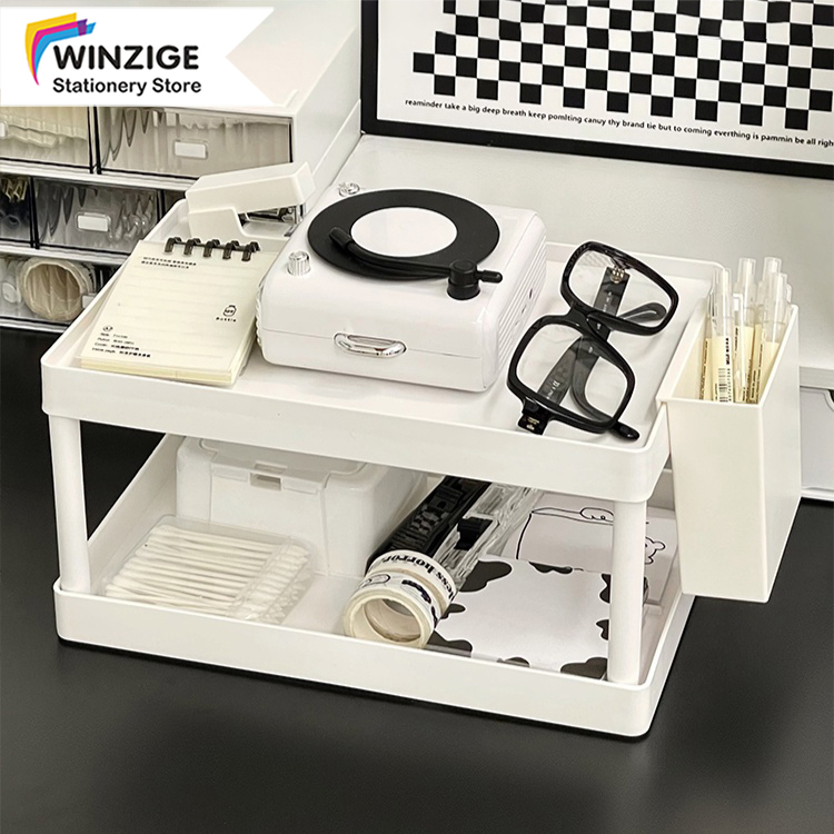 Winzige Desk Rack Stationery Desktop Storage Cute Mini Shelf Aesthetic ...