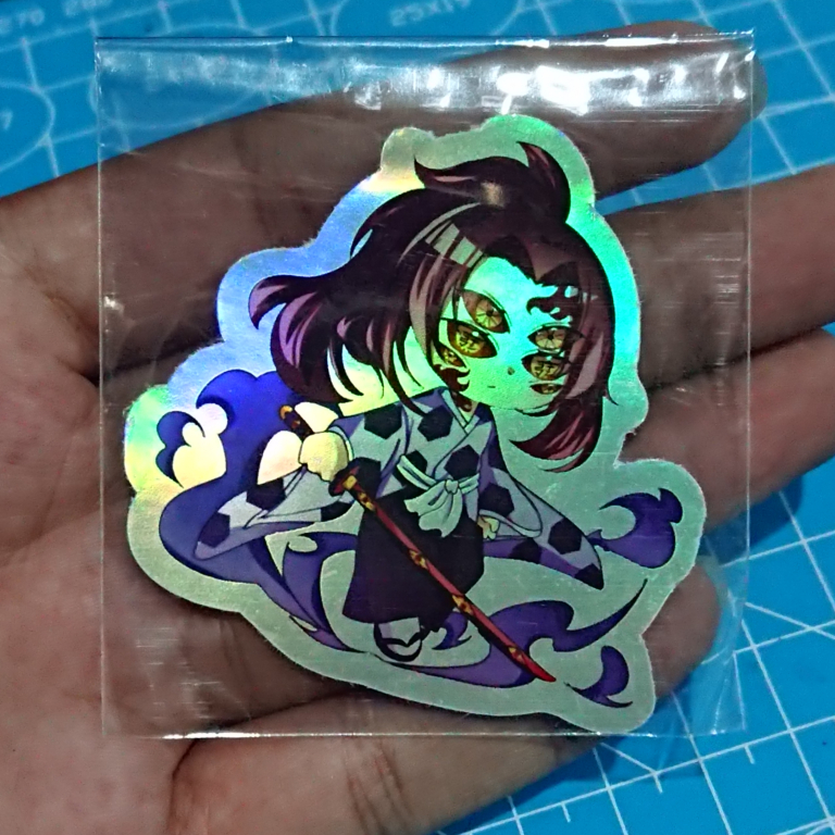 Demon Slayer Kokushibo Anime Sticker - Kimetsu No Yaiba Kokushibo Anime ...