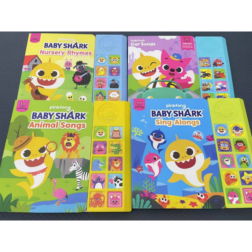 Soundbook Sound Book Baby Shark Animal Songs Nursery Rhymes | Shopee ...