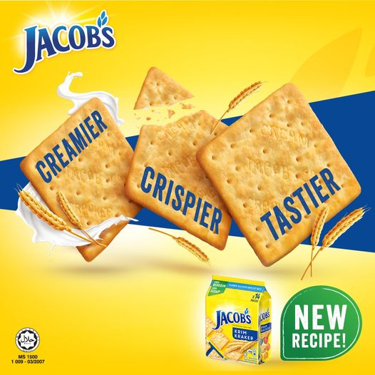 Jacob's Original Cream Wheat Cereal Biscuit Cracker Jacobs Original Jacob Original Flavor ...