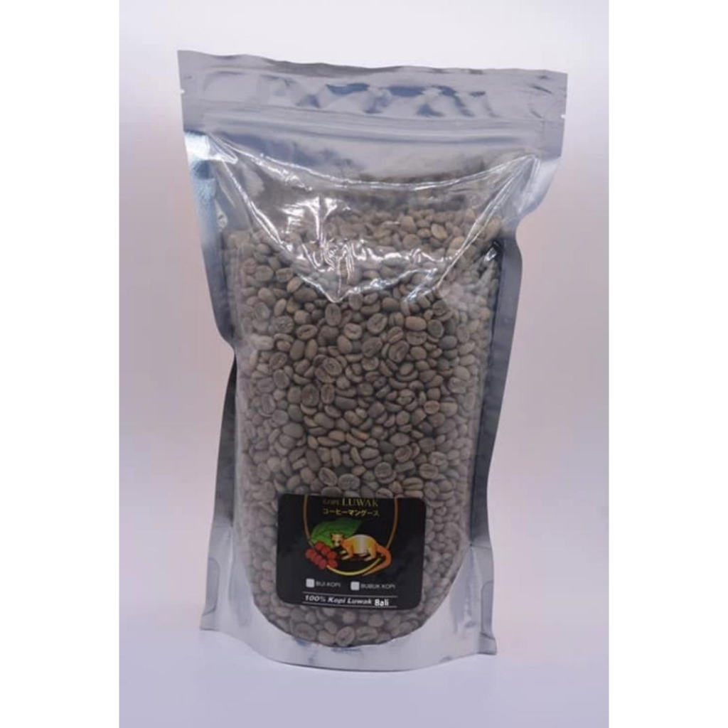 Coffee LUWAK LIAR BALI KINTAMANI GREEN BEAN COFFEE Raw Seeds 1KG ...