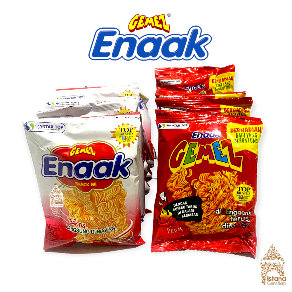 Mie Gemez Enaak Snack Noodles (Contents 10 Pcs) | Shopee Singapore