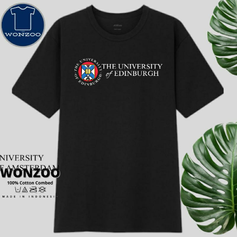 T-shirt THE UNIVERSITY OF EDINBURGH - ORIGINAL PREMIUM QUALITY | Shopee ...