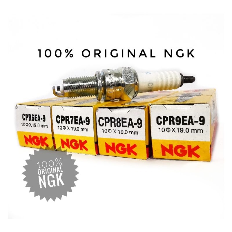 Ngk Motorcycle Spark Plugs CPR6EA-9, CPR7EA-9, CPR8EA-9, CPR9EA-9 ...