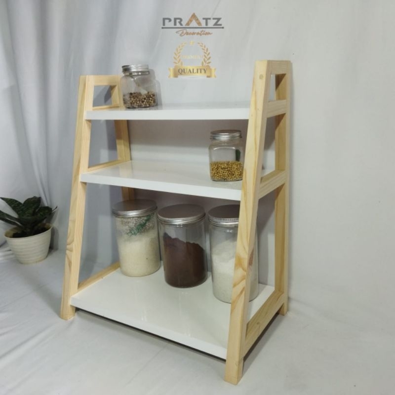 KAYU Multi-purpose Kitchen Spice Storage Rack Kitchen Rack Cosmetic ...