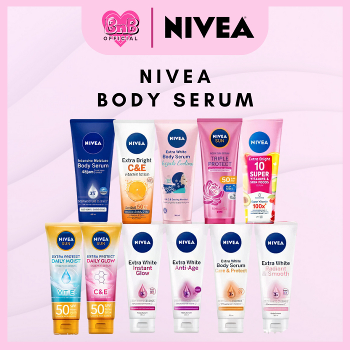 Bnb🩷 Nivea Body Serum | Nivea Intensive Moisture | Nivea Extra Bright C ...