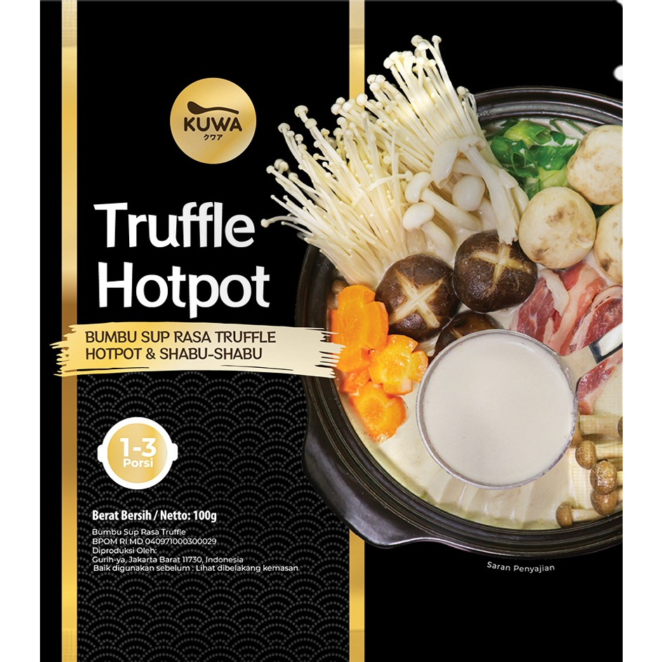 (HALAL) Chicken Collagen Hotpot instant hotpot HALAL / shabu seasoning Truffle Hotpot instant ...