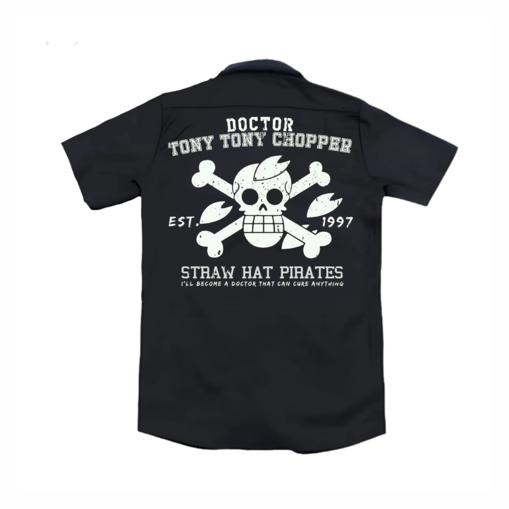 KEMEJA Population Workshirt Doctor Toni Toni Chopper PDH work shirt ...