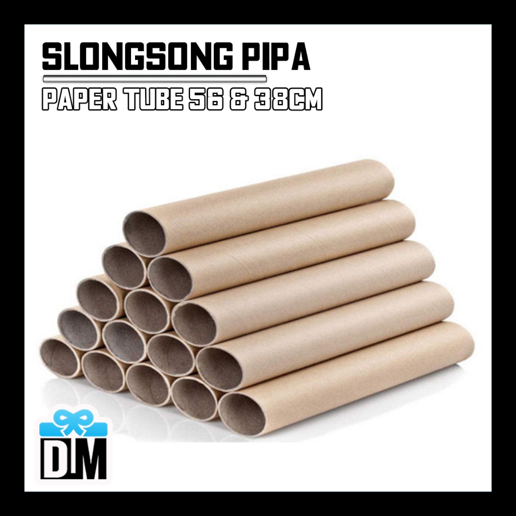 Paralon Tube Slongsong Cardboard Pipe Thick Sturdy Packing Rolls for ...