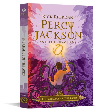Fantasy Novel, Percy Jackson: 6: The Chalice of The Gods, Rick Riordan ...