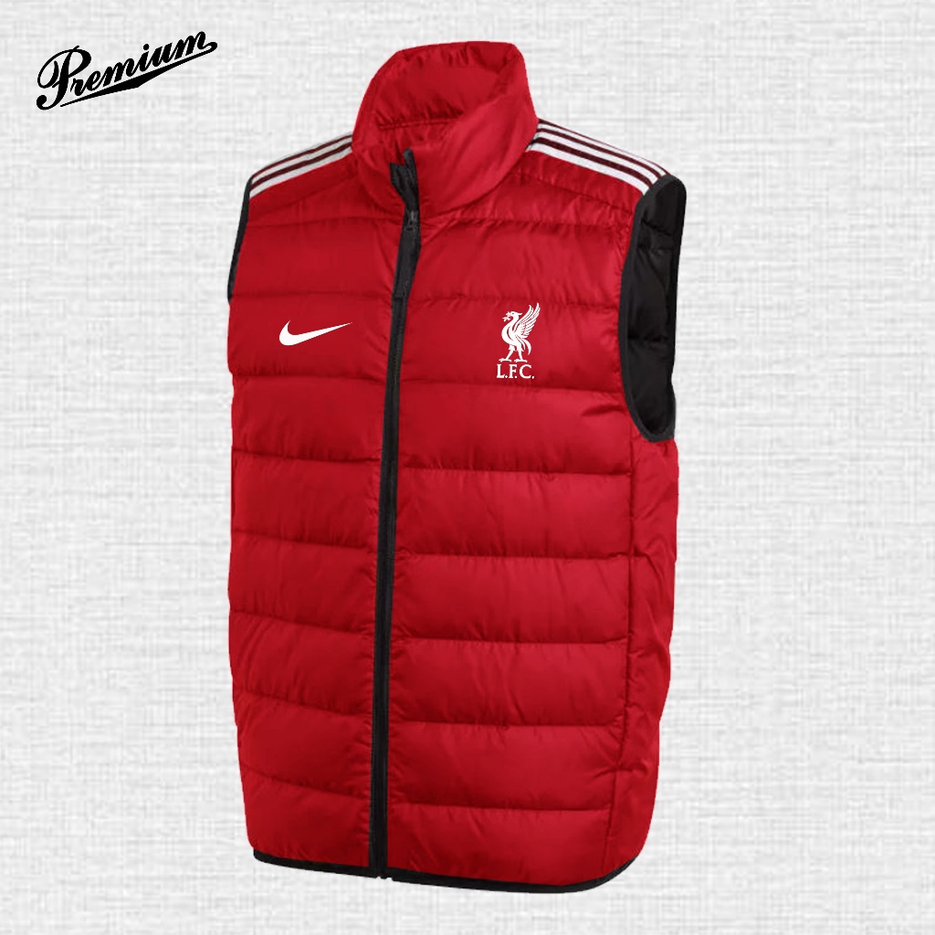 Liverpool logo parachute vest / thick men's vest / men's motorbike vest ...