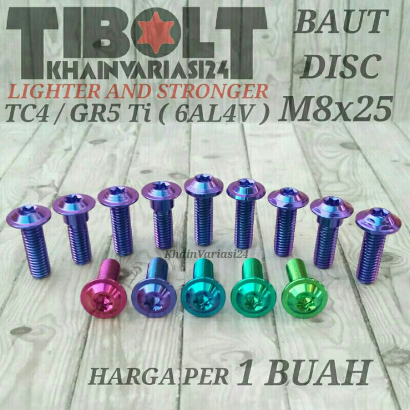 Gr5 grade 5 Titanium Bolts universal disc disc disc | Shopee Singapore