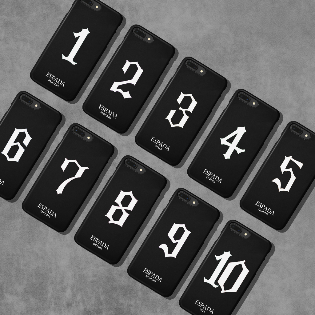 Espada Number Symbol Bleach Collection Anime Case All Types Of HP ...