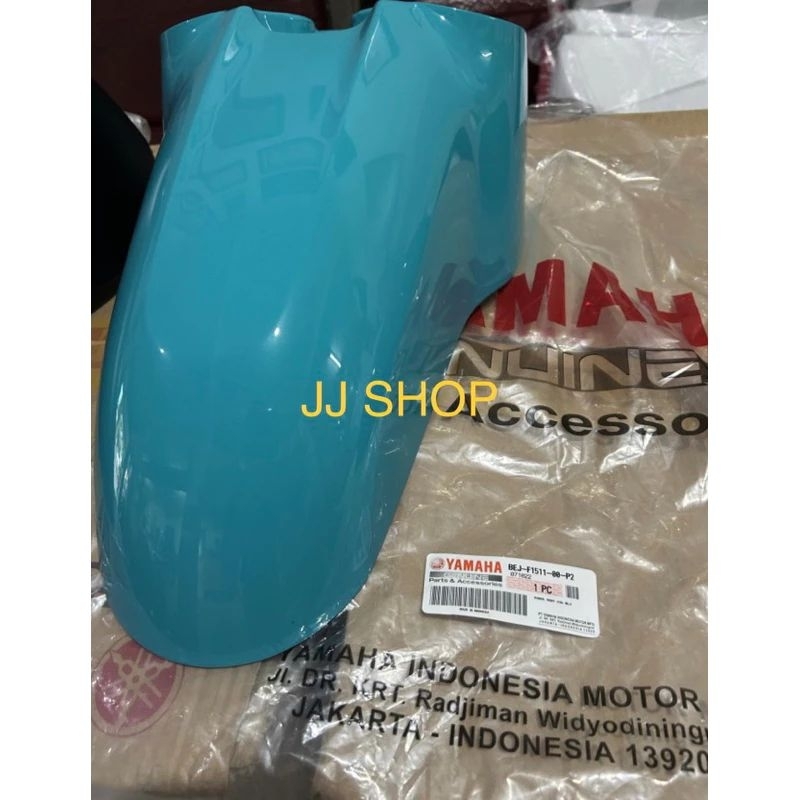 HIJAU Fazzio 125 Green Front Fender tocka original YGP | Shopee Singapore