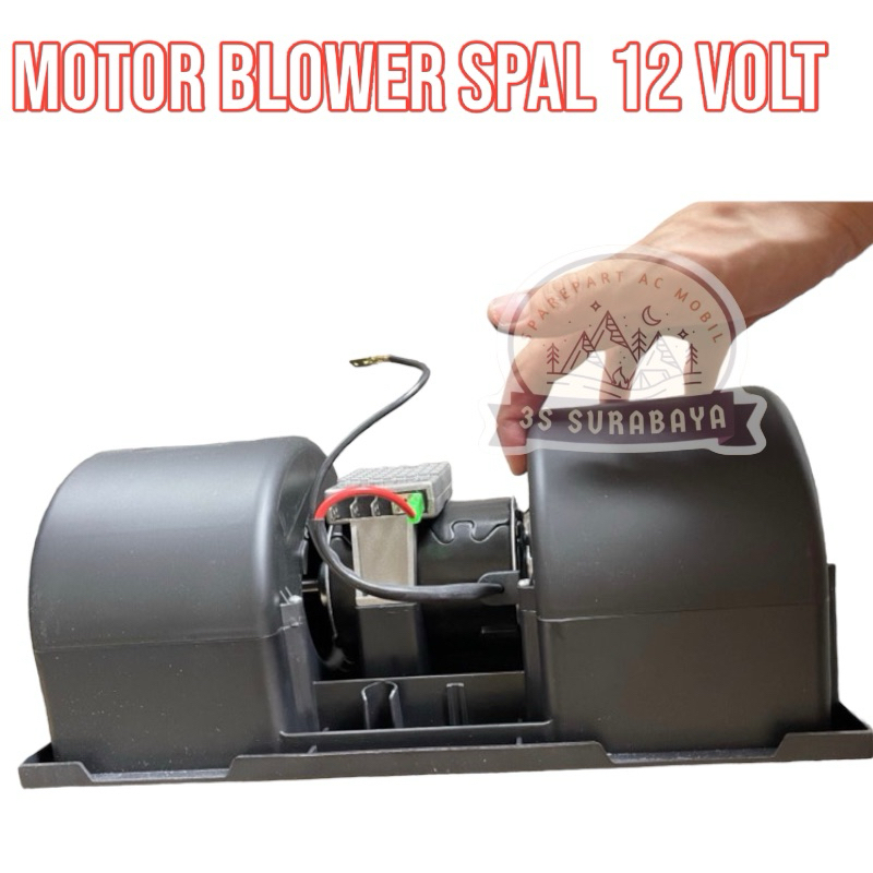 Denso Model Spal Blower Motor 12 Volt 2 Leaves High Speed Universal Ac ...