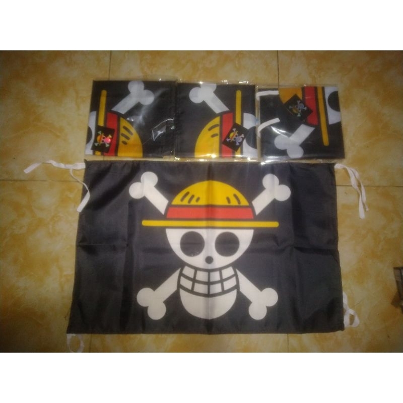 One PIECE Flag 60X40 FREE Sticker | Shopee Singapore