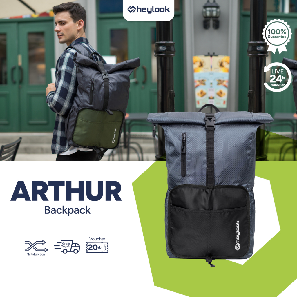 Heylook Official - ARTHUR Outdoor Backpack Folding Bag Traveling ...