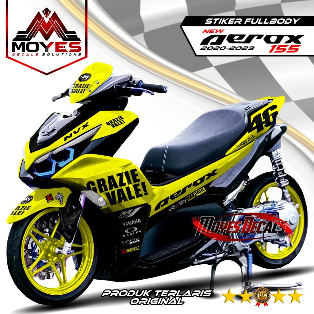 Aerox Fullbody Decal New Aerox Fullbody Decal Aerox Fullbody Sticker ...