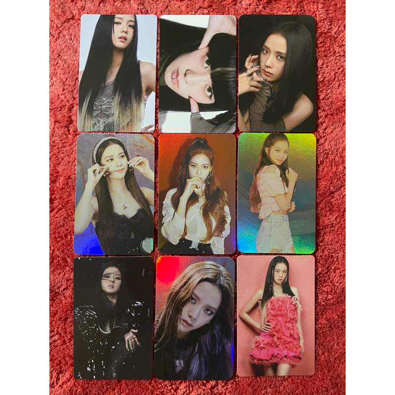 Official PHOTOCARD PC JISOO BLACKPINK ALBUM BORN PINK POB APPLE MUSIC ...