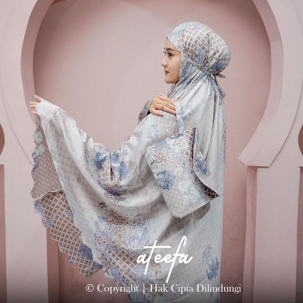 Ateefa - Latest Dior Adult Daily 2in1 Cream Azzahra Series Prayer Robe ...