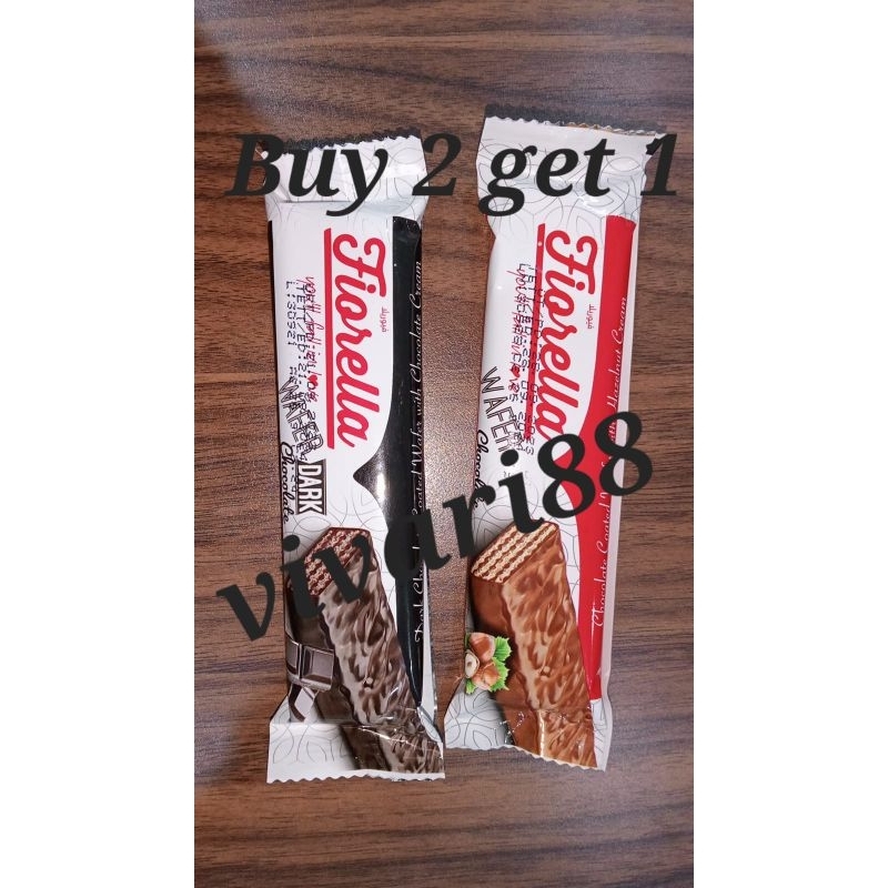 Fiorella chocolate wafer 40g Turkish chocolate wafer | Shopee Singapore