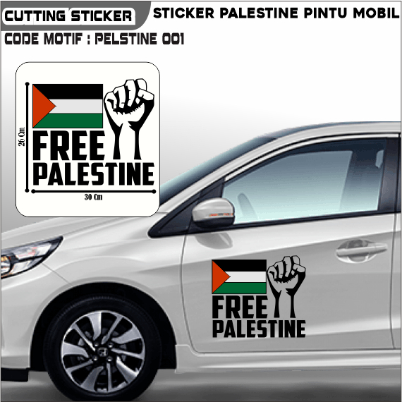 Palestine Sticker For Car Sticker cutting FREE PALESTINE | Shopee Singapore