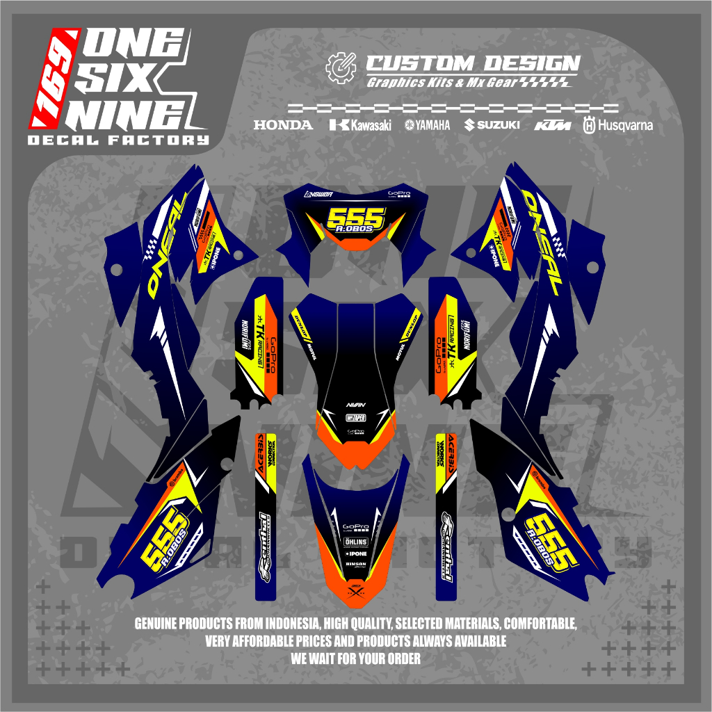 Dtracker Design Update 2024 Superglosy Decal - Free Custom Design ...