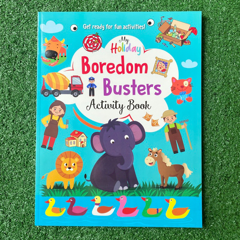 My Holiday Boredom busters activity book Holiday activity book for ...