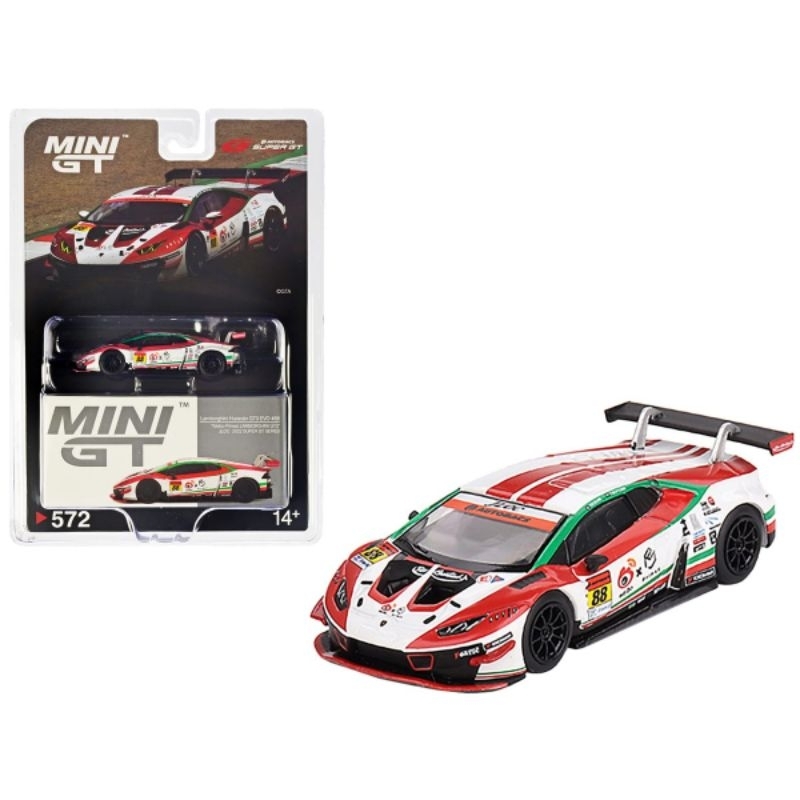 Minigt mini gt mini gt 1:64 Scale MGT00572 88 Lamborghini Huracan GT3 ...