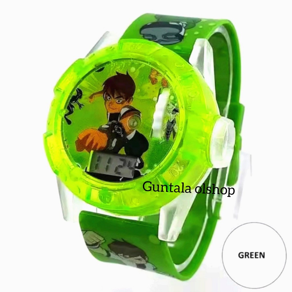Ben 10 Projecttof Laser Light Boys Watch, Ben 10 Character Children's ...