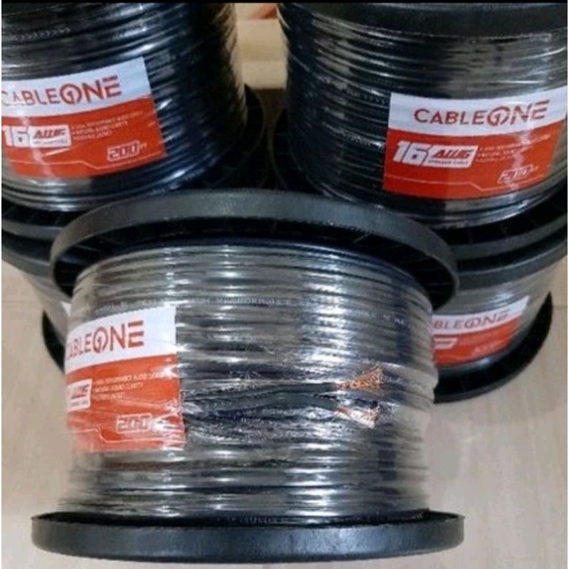 Cable One Speaker Cable 16 AWG Fiber Two Line Car Audio Selling Meter ...