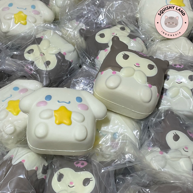 Squishy Sanrio Cinamoroll Kuromi Chigiri Bread Good Quality Import 100% ...