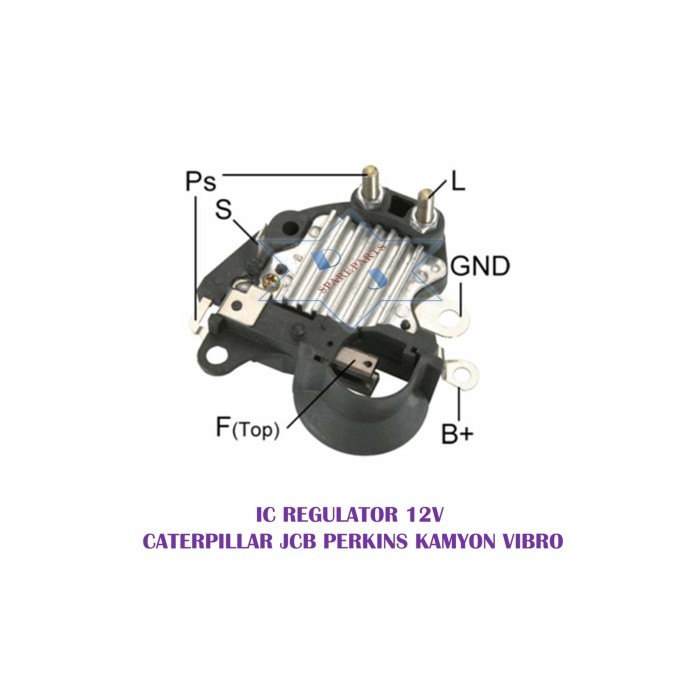 Ic REGULATOR CATERPILLER JCB PERKINS KAMYON VIBRO 24v | Shopee Singapore