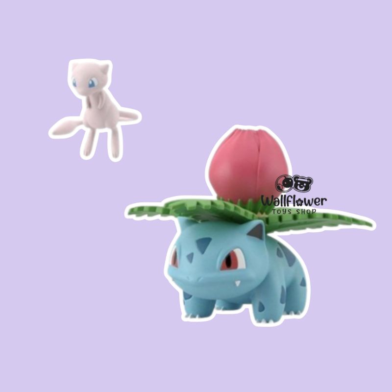 Bandai Scale World Pokemon Figure Original - Ivysaur Mew | Shopee Singapore