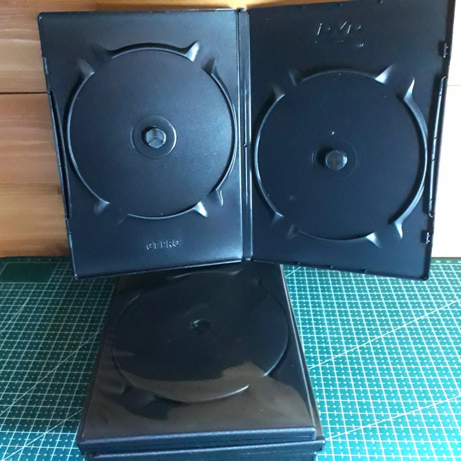 GT-PRO CD DVD Box/GT-PRO CD CASE/GTPRO Slim 9mm Double DVD CASING ...