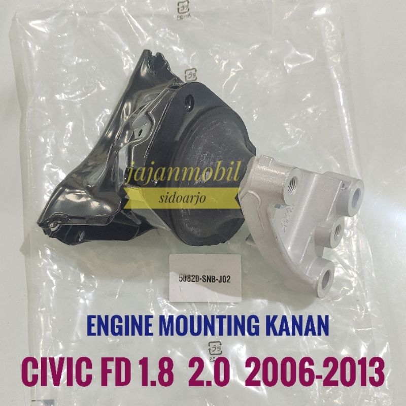 MESIN ENGINE MOUNTING RIGHT CIVIC FD ENGINE MOUNTING RIGHT CIVIC FD PANGKON ENGINE RIGHT CIVIC ...