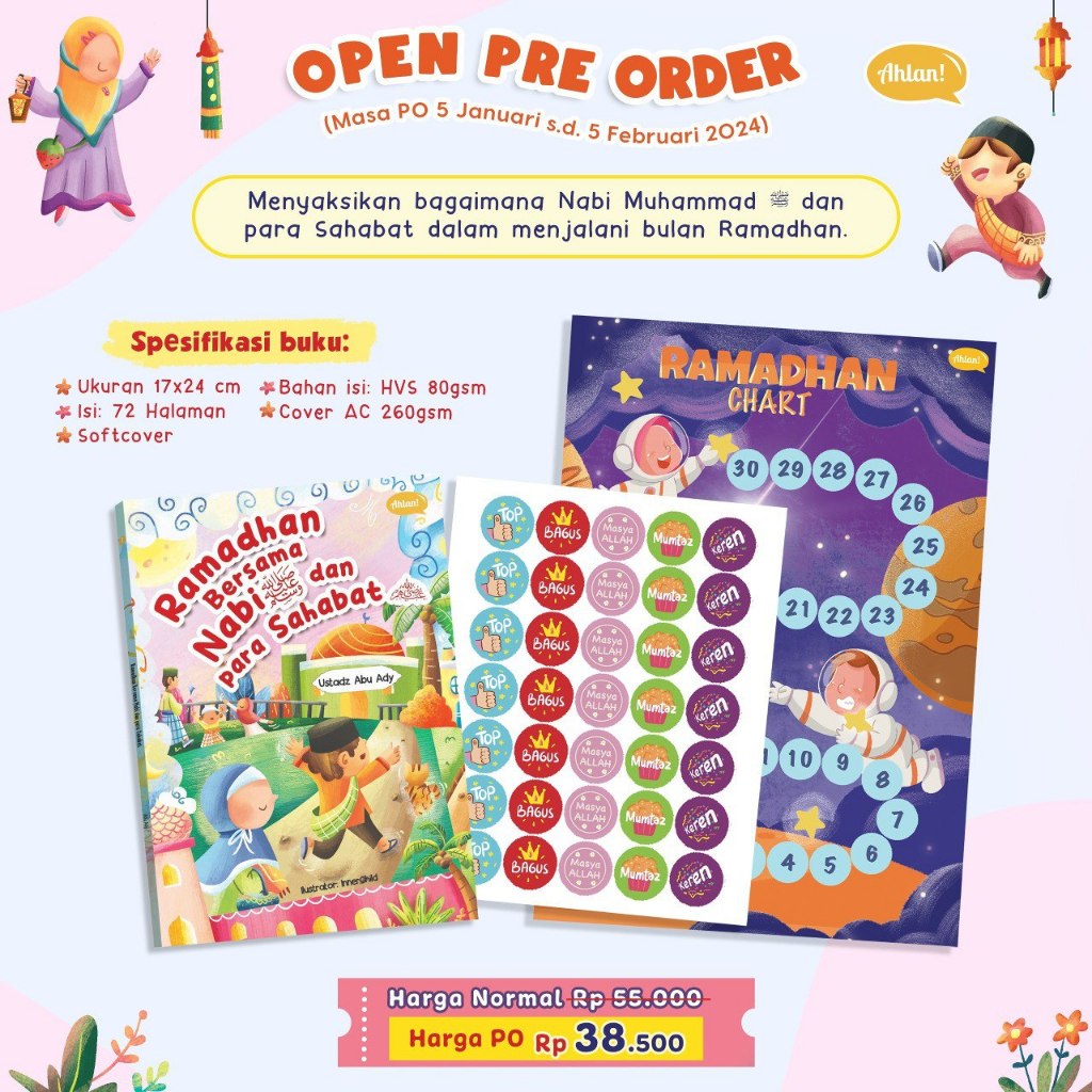 [ABC] Ready Ramadhan Activity Book / Ramadhan Activity Book / Ramadhan ...