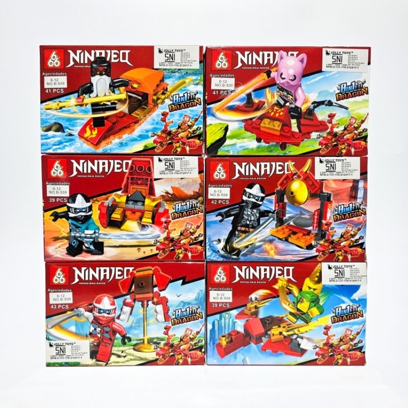 Bricks NinjaGo Dragon 8in1 Building Block DIY Building Blocks Toy ...