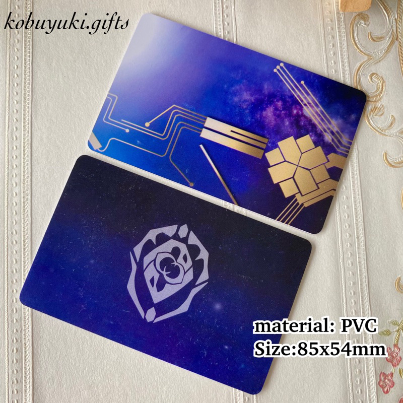 Honkai Star Rail Credit card Cosplay merchandise props | Shopee Singapore