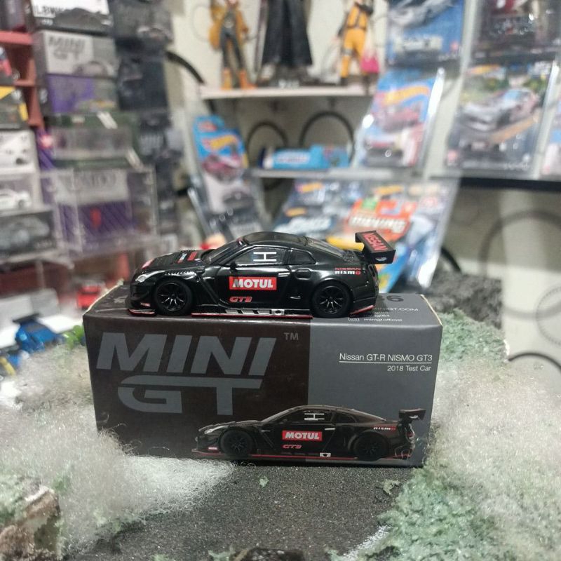 Mini GT Nissan GT-R Nismo GT3 (LHD)-2018 Test Car (Free Protector ...