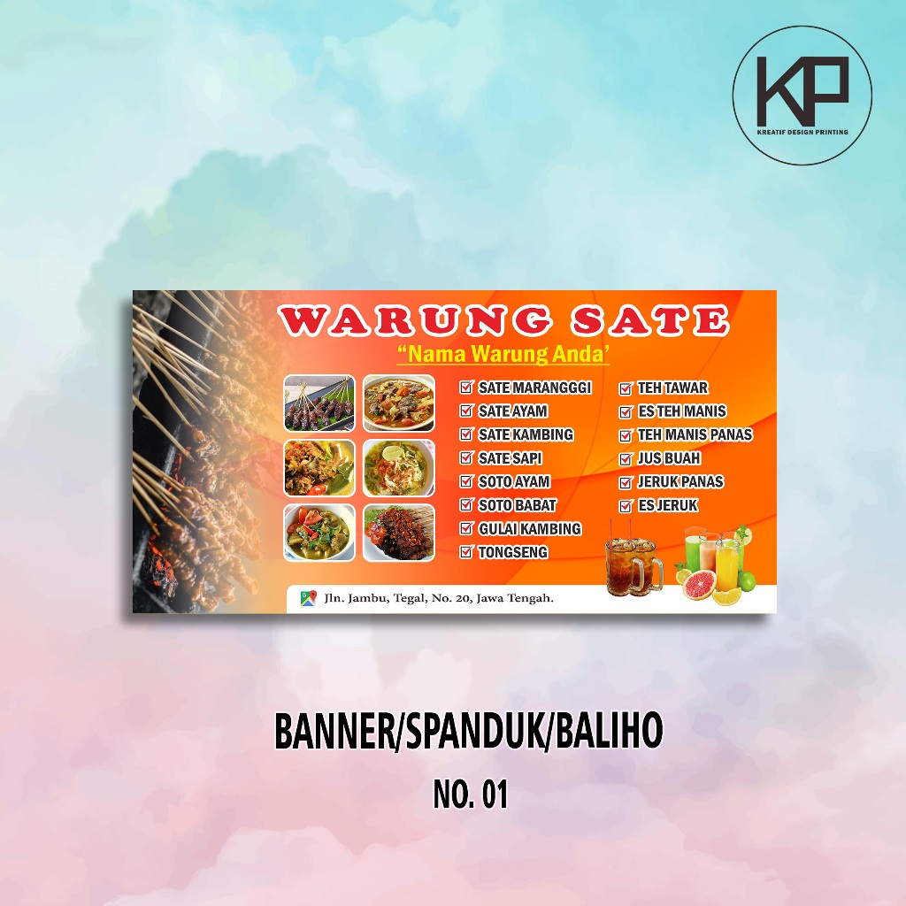 Print Banner | Banner | Billboard | Satay Stall | Sugar Shop | Soto ...