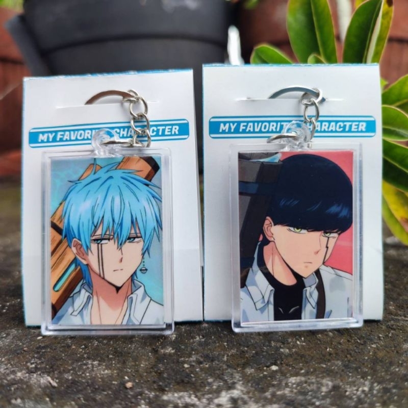 GANTUNGAN Mashle Anime Keychain: Magic and Muscles - Mashle Anime Ganci ...