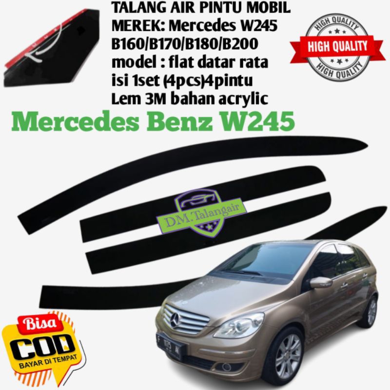 Mercy W245 B160 B170 B180 B200 Premium Quality 4-door car gutter ...