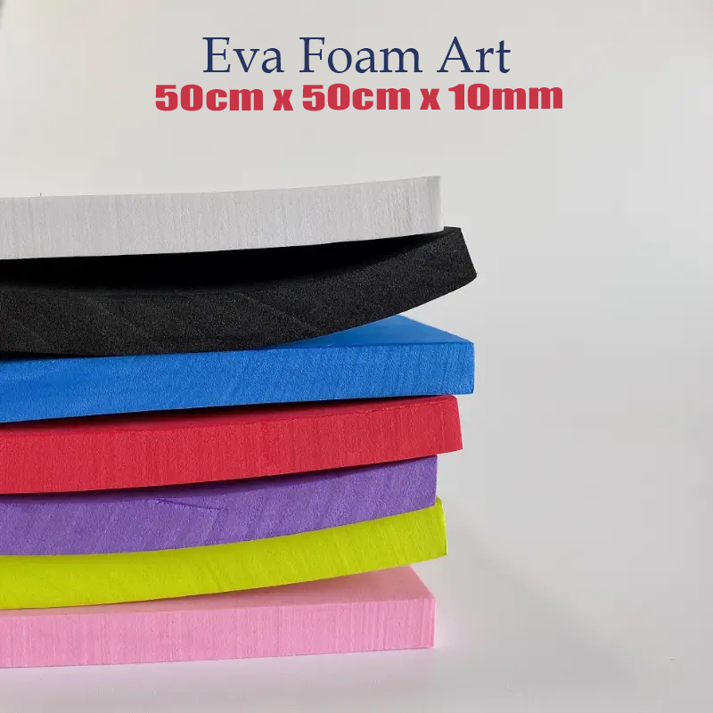 Ati Sponge Foam 10mm 50x50cm || Foam Art || Eva Foam || 10mm HEART FOAM ...