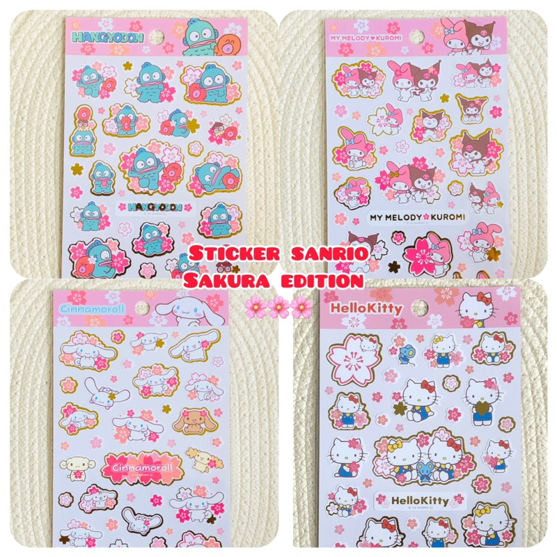 Sanrio sticker sticker stickers sakura edition original japan | Shopee ...