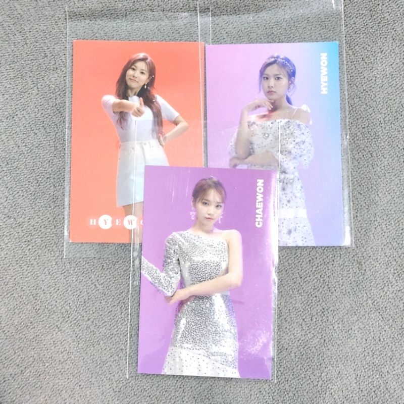 [Chaewon / Hyewon] IZ*ONE Photocard / AR Card - Official From Album ...