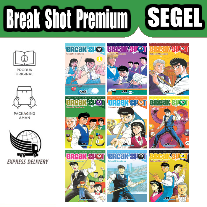 BREAK SHOT PREMIUM Comic New Original Seal VOLUME 03 | Shopee Singapore
