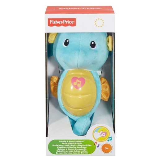 Fisher-Price DGH82 My First Seahorse Plush Game Watch with Light ...