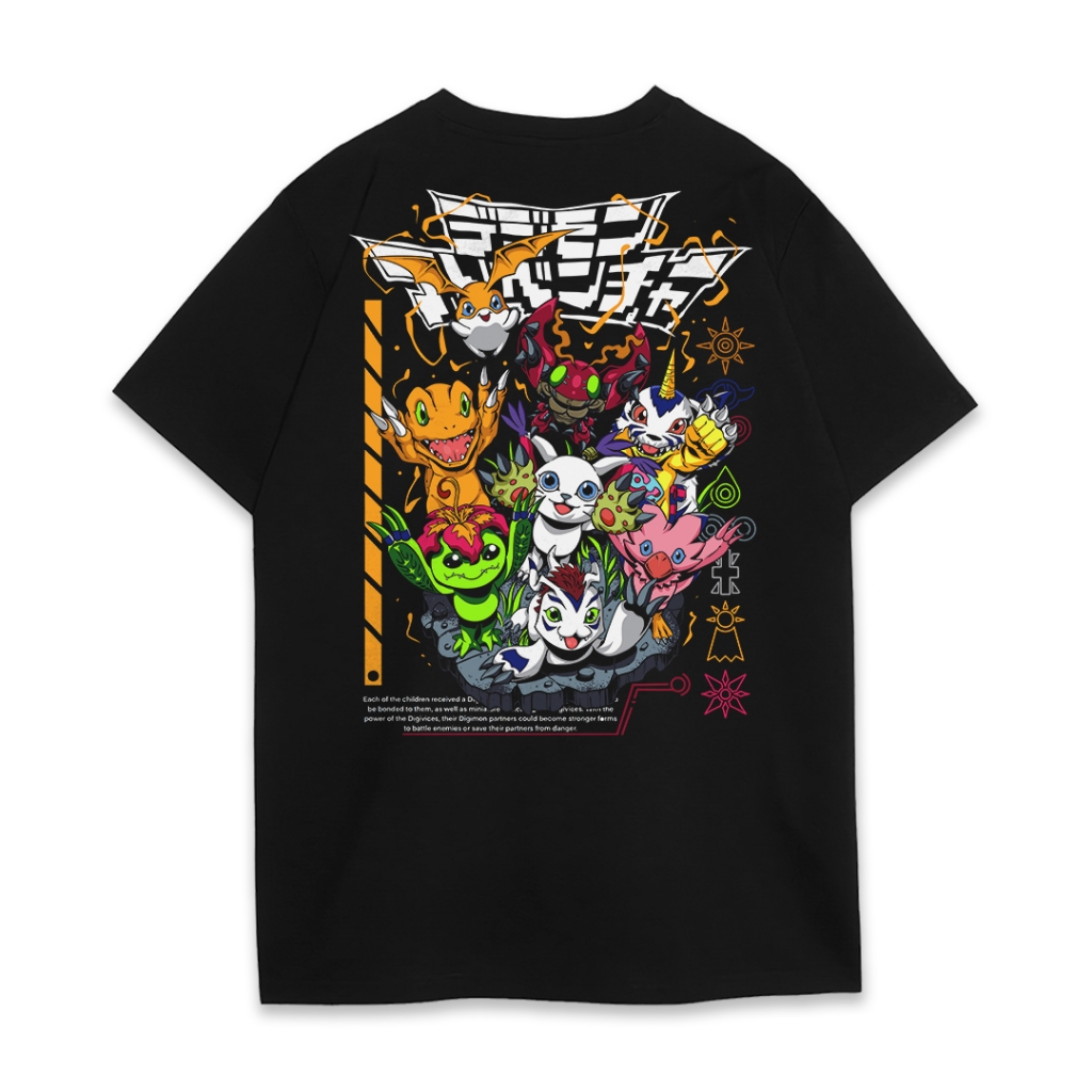 DEATHLESS T-SHIRTS | DIGI | DIGIMON SERIES | Shopee Singapore