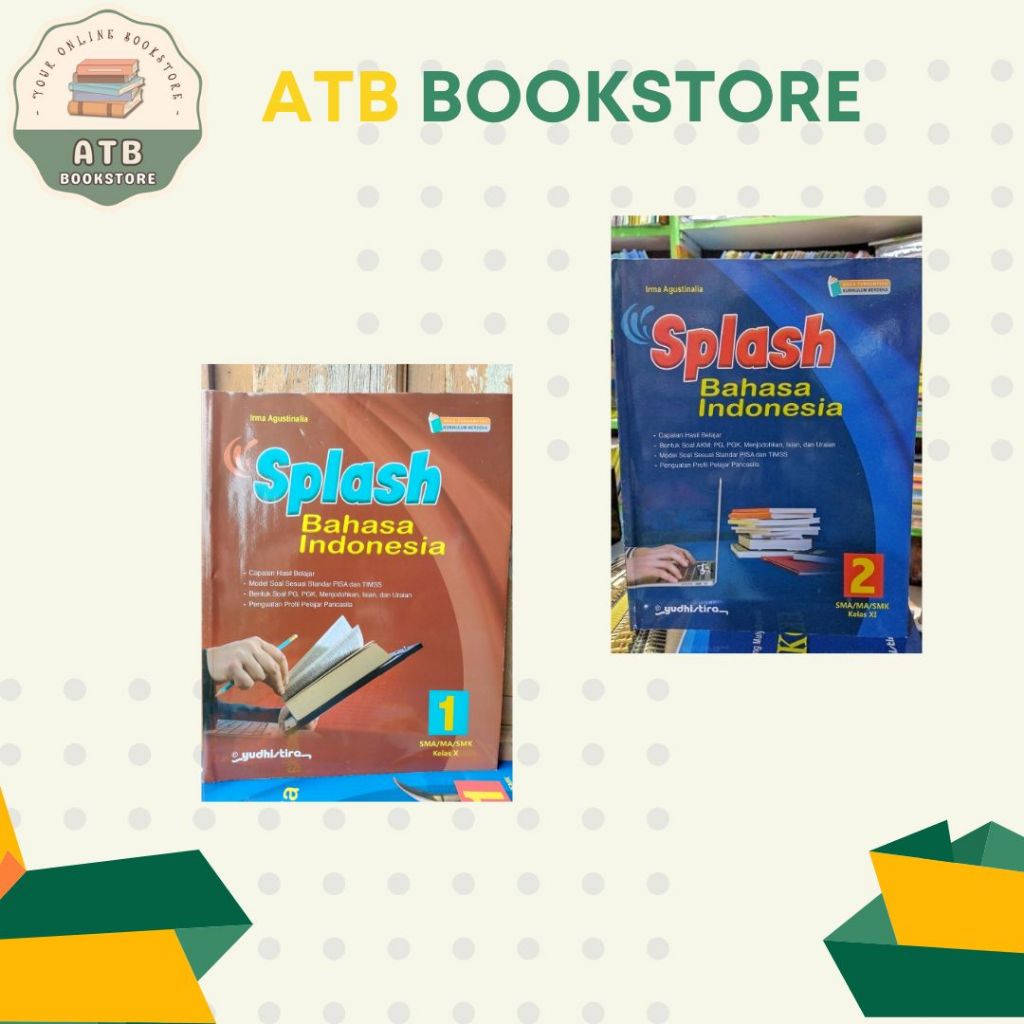 Splash Book Indonesian Language Class 10, 11, 12 SMA/MA Independent ...